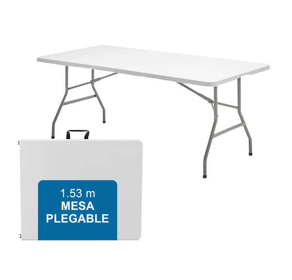 Mesa Plegable Para Jardín Y Exteriores Tipo Portafolio Kic Mx